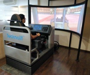 Dozer Training Simulator for Minining and Construction