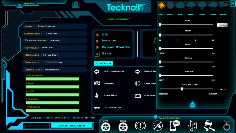 Part Task Trainer | Low Fidelity Simulator | Tecknotrove
