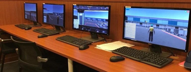 Airport Airside Driving Safety Simulator for Training