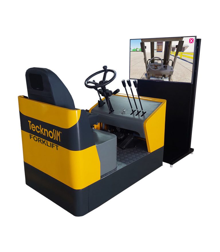 Forklift Machine Training Simulator by Tecknotrove