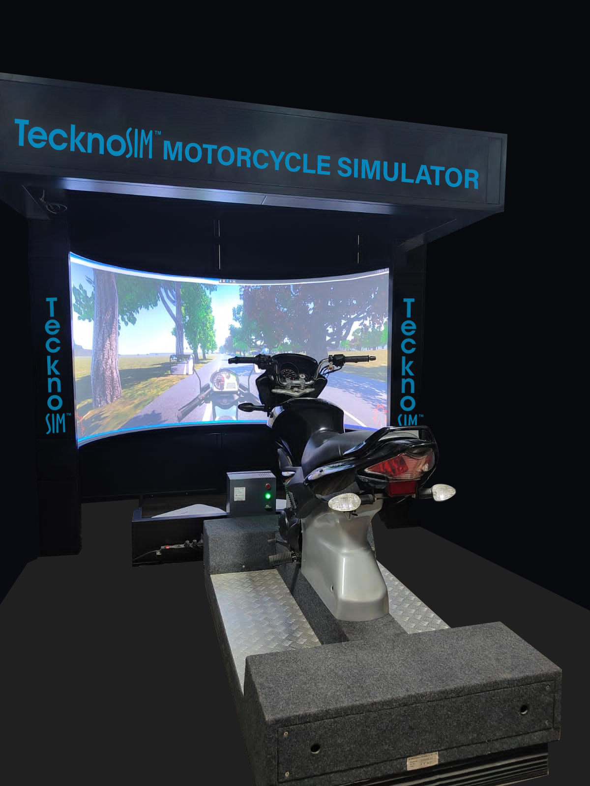 TecknoSIM launches it's latest Motorcycle Training Simulator - Tecknotrove