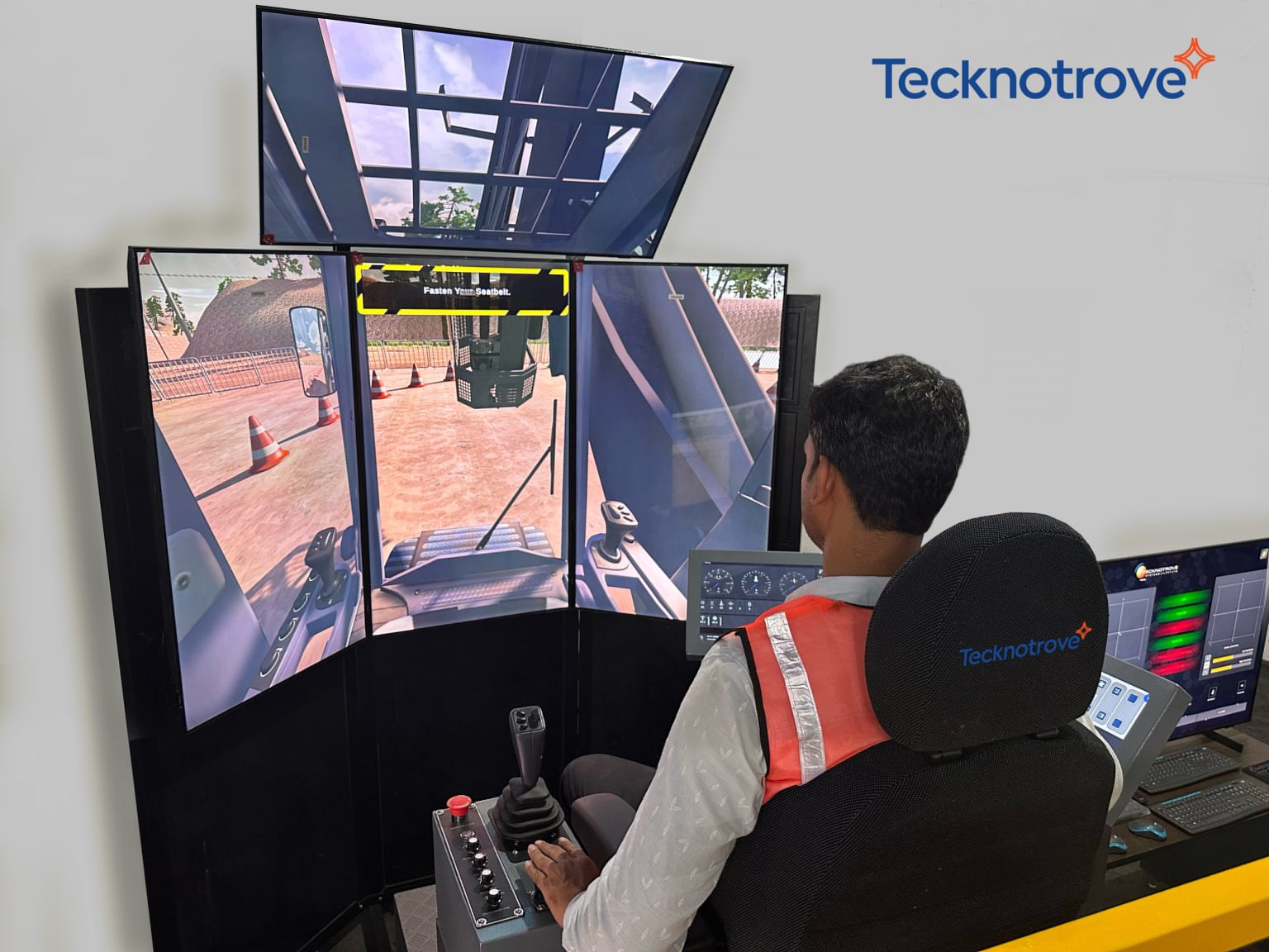 Surface Drill Rig Simulator for mining and construction