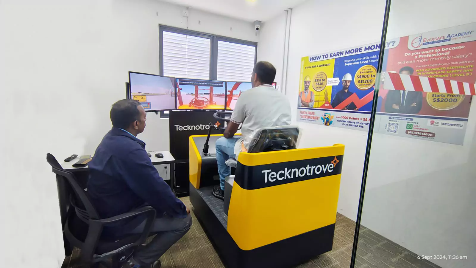Tecknotrove Forklift Simulator Helps Improve Workplace Safety in ...