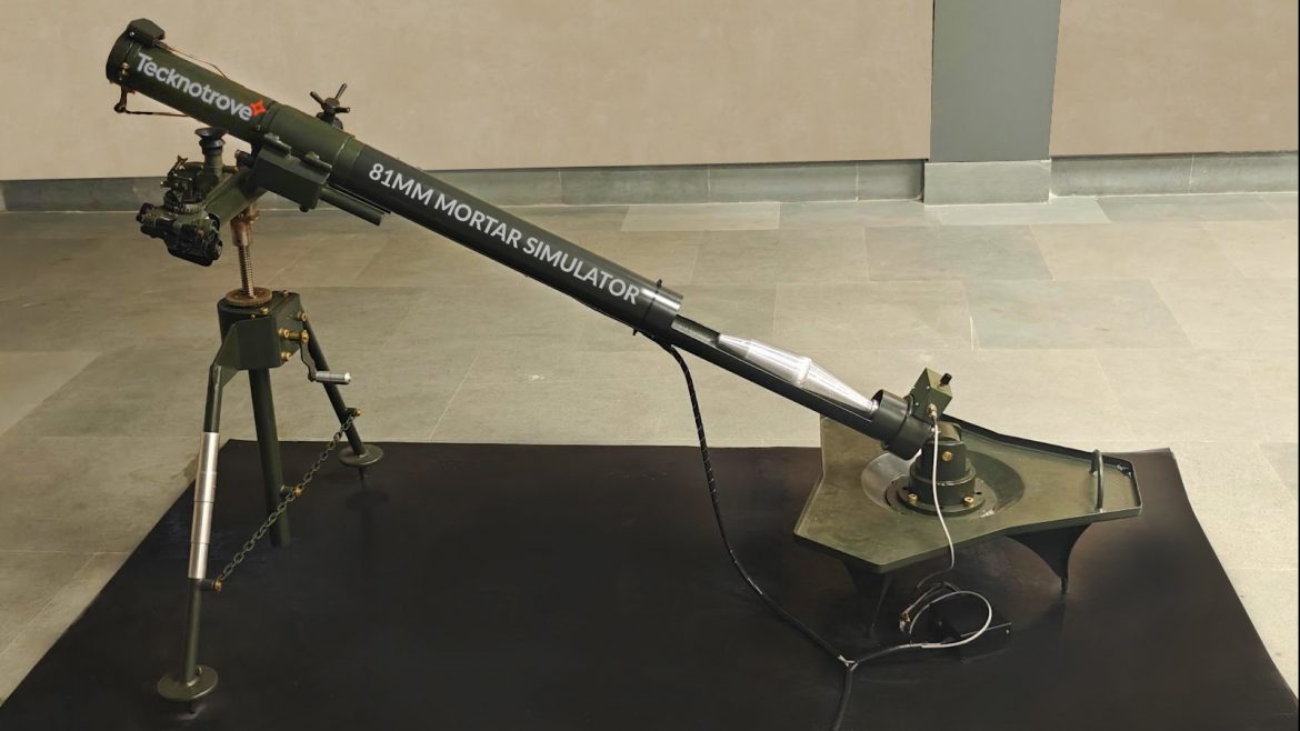 81mm Mortar Simulator by Tecknotrove