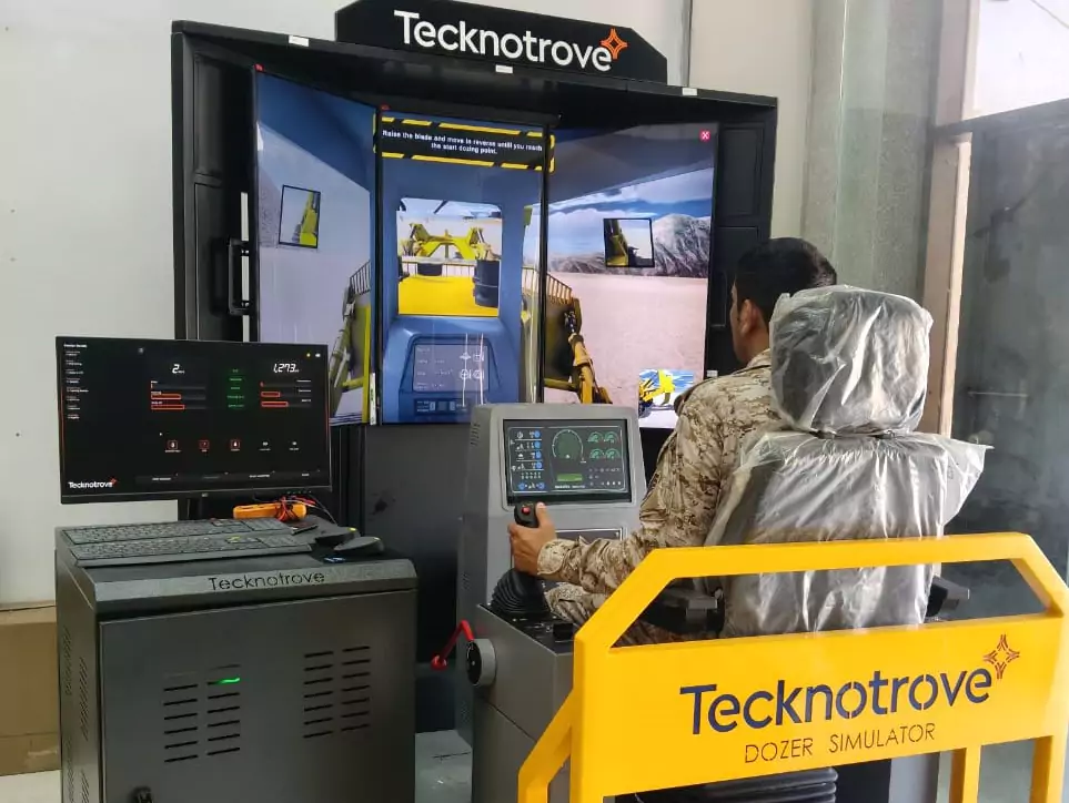 Tecknotrove Delivers Construction and Mining Simulators to Saudi Royal ...